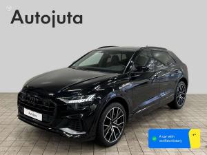 Melns Audi Q8 2023 Kauņa, ar dzinēja tilpumu 3.00 L un nobraukumu 51 tūkst. km par 67800 €, foto  vietnē AUTOMOTO.COM.LV