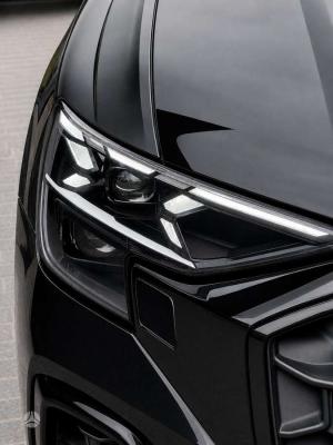 Black Audi Q8 2025 in Vilnius, with an engine capacity of 3.00 L and mileage of 13 thousand km for 98990 €, photo 6 on AUTOMOTO.COM.LV