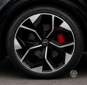 Black Audi Q8 2025 in Vilnius, with an engine capacity of 3.00 L and mileage of 13 thousand km for 98990 €, photo 7 on AUTOMOTO.COM.LV