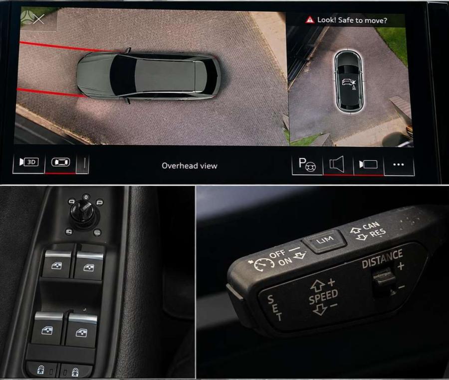 Black Audi Q8 2025 in Vilnius, with an engine capacity of 3.00 L and mileage of 13 thousand km for 98990 €, photo 15 on AUTOMOTO.COM.LV