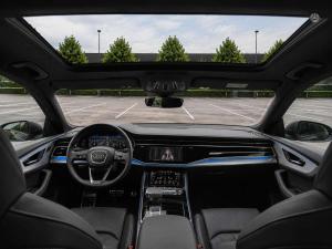 Black Audi Q8 2025 in Vilnius, with an engine capacity of 3.00 L and mileage of 13 thousand km for 98990 €, photo 17 on AUTOMOTO.COM.LV