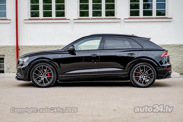 Black Audi Q8 2019 in Tallinn, with an engine capacity of 3.00 L and mileage of 88 thousand km for 49999 €, photo 2 on AUTOMOTO.COM.LV
