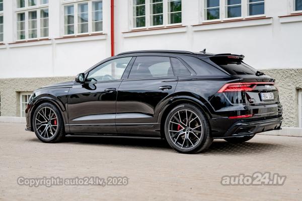 Black Audi Q8 2019 in Tallinn, with an engine capacity of 3.00 L and mileage of 88 thousand km for 49999 €, photo 3 on AUTOMOTO.COM.LV