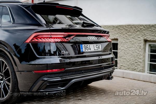 Black Audi Q8 2019 in Tallinn, with an engine capacity of 3.00 L and mileage of 88 thousand km for 49999 €, photo 4 on AUTOMOTO.COM.LV