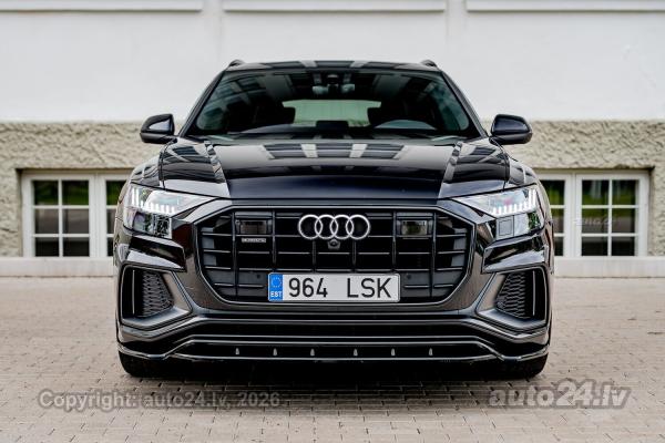 Black Audi Q8 2019 in Tallinn, with an engine capacity of 3.00 L and mileage of 88 thousand km for 49999 €, photo 5 on AUTOMOTO.COM.LV