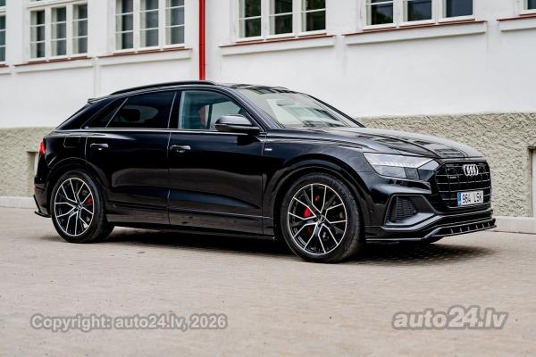 Black Audi Q8 2019 in Tallinn, with an engine capacity of 3.00 L and mileage of 88 thousand km for 49999 €, photo 7 on AUTOMOTO.COM.LV