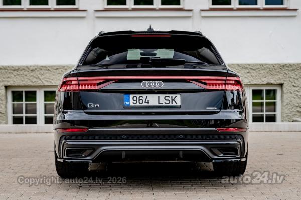 Black Audi Q8 2019 in Tallinn, with an engine capacity of 3.00 L and mileage of 88 thousand km for 49999 €, photo 10 on AUTOMOTO.COM.LV
