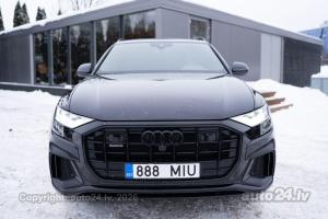 Black Audi Q8 2021 in Tallinn, with an engine capacity of 3.00 L and mileage of 72 thousand km for 56900 €, photo 3 on AUTOMOTO.COM.LV