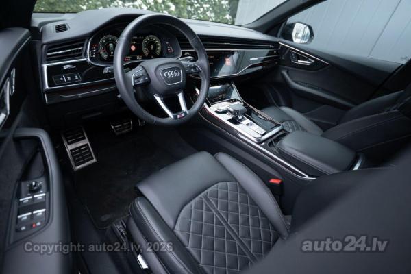 Black Audi Q8 2021 in Tallinn, with an engine capacity of 3.00 L and mileage of 72 thousand km for 56900 €, photo 7 on AUTOMOTO.COM.LV