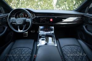 Black Audi Q8 2021 in Tallinn, with an engine capacity of 3.00 L and mileage of 72 thousand km for 56900 €, photo 8 on AUTOMOTO.COM.LV