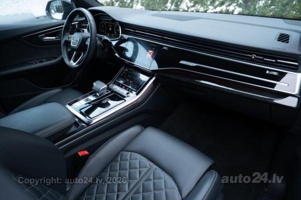 Black Audi Q8 2021 in Tallinn, with an engine capacity of 3.00 L and mileage of 72 thousand km for 56900 €, photo 10 on AUTOMOTO.COM.LV