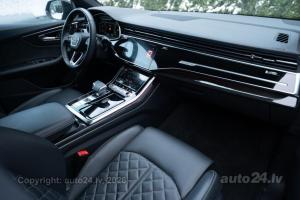 Black Audi Q8 2021 in Tallinn, with an engine capacity of 3.00 L and mileage of 72 thousand km for 56900 €, photo 10 on AUTOMOTO.COM.LV