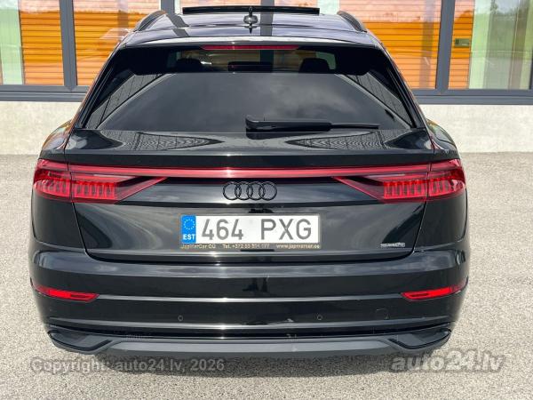 Audi Q8 2022 in Tallinn on AUTOMOTO.COM.LV Black Audi Q8 2022 in Tallinn, with an engine capacity of 3.00 L and mileage of 132 thousand km for 54900 €, photo 9 on AUTOMOTO.COM.LV