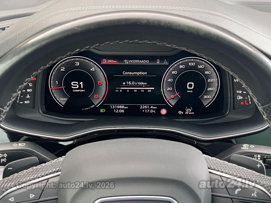 Черный Ауди Q8 2022 в Таллин, объемом двигателя 3.00 л и пробегом 132 тыс. км за 54900 €, фото 17 на AUTOMOTO.COM.LV