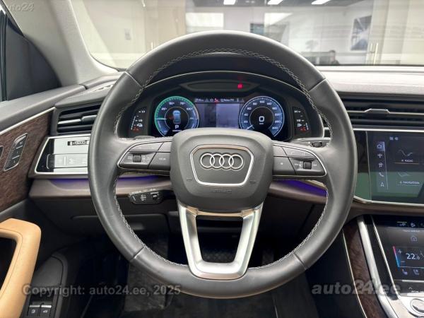 Melns Audi Q8 2024 Tartu, ar dzinēja tilpumu 3.00 L un nobraukumu 39 tūkst. km par 75900 €, foto 11 vietnē AUTOMOTO.COM.LV