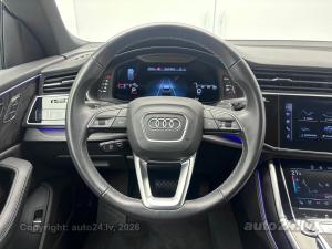 Black Audi Q8 2024 in Tartu, with an engine capacity of 3.00 L and mileage of 36 thousand km for 74900 €, photo 13 on AUTOMOTO.COM.LV