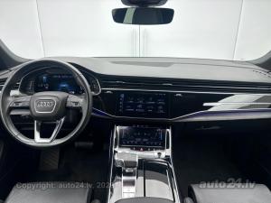 Black Audi Q8 2024 in Tartu, with an engine capacity of 3.00 L and mileage of 36 thousand km for 74900 €, photo 14 on AUTOMOTO.COM.LV