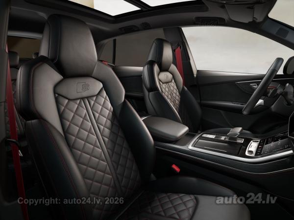 Black Audi Q8 2026 in Tallinn, with an engine capacity of 3.00 L and mileage of 0 thousand km for 104900 €, photo 4 on AUTOMOTO.COM.LV