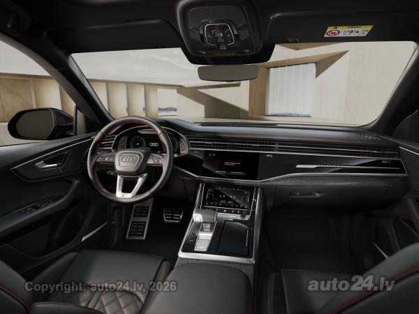 Black Audi Q8 2026 in Tallinn, with an engine capacity of 3.00 L and mileage of 0 thousand km for 104900 €, photo 5 on AUTOMOTO.COM.LV