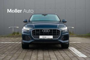 Zils Audi Q8 2018 Viļņa, ar dzinēja tilpumu 3.00 L un nobraukumu 172 tūkst. km par 44500 €, foto 2 vietnē AUTOMOTO.COM.LV