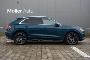 Zils Audi Q8 2018 Viļņa, ar dzinēja tilpumu 3.00 L un nobraukumu 172 tūkst. km par 44500 €, foto 5 vietnē AUTOMOTO.COM.LV