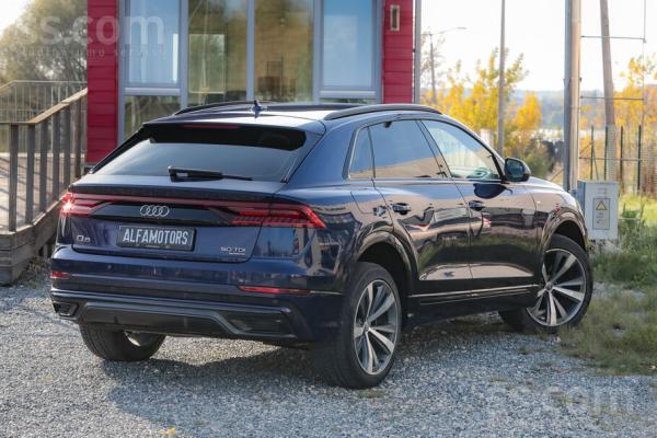 Zils Audi Q8 2019 Rīga, ar dzinēja tilpumu 3.00 L un nobraukumu 0 tūkst. km par 44990 €, foto 4 vietnē AUTOMOTO.COM.LV