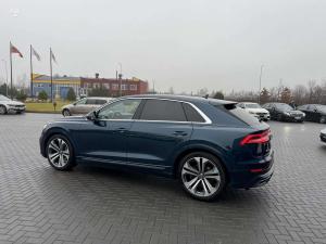 Zils Audi Q8 2019 Telšiai, ar dzinēja tilpumu 2.97 L un nobraukumu 227 tūkst. km par 35999 €, foto 4 vietnē AUTOMOTO.COM.LV