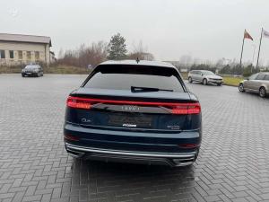 Zils Audi Q8 2019 Telšiai, ar dzinēja tilpumu 2.97 L un nobraukumu 227 tūkst. km par 35999 €, foto 6 vietnē AUTOMOTO.COM.LV