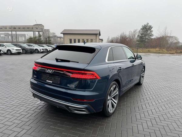 Zils Audi Q8 2019 Telšiai, ar dzinēja tilpumu 2.97 L un nobraukumu 227 tūkst. km par 35999 €, foto 7 vietnē AUTOMOTO.COM.LV