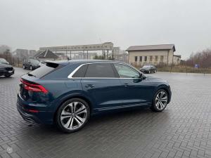 Zils Audi Q8 2019 Telšiai, ar dzinēja tilpumu 2.97 L un nobraukumu 227 tūkst. km par 35999 €, foto 8 vietnē AUTOMOTO.COM.LV