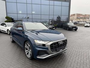 Zils Audi Q8 2019 Telšiai, ar dzinēja tilpumu 2.97 L un nobraukumu 227 tūkst. km par 35999 €, foto 10 vietnē AUTOMOTO.COM.LV