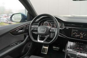 Blue Audi Q8 2019 in Vilnius, with an engine capacity of 3.00 L and mileage of 132 thousand km for 43250 €, photo 12 on AUTOMOTO.COM.LV