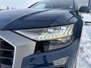 Blue Audi Q8 2019 in Telschi, with an engine capacity of 2.97 L and mileage of 228 thousand km for 35999 €, photo 11 on AUTOMOTO.COM.LV