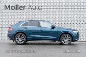 Blue Audi Q8 2019 in Riga, with an engine capacity of 3.00 L and mileage of 178 thousand km for 37900 €, photo 5 on AUTOMOTO.COM.LV
