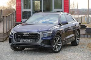 Синий Ауди Q8 2019 в Рига, объемом двигателя 3.00 л и пробегом 140 тыс. км за 39990 €, фото  на AUTOMOTO.COM.LV