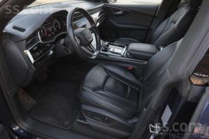 Blue Audi Q8 2019 in Riga, with an engine capacity of 3.00 L and mileage of 140 thousand km for 39990 €, photo 8 on AUTOMOTO.COM.LV