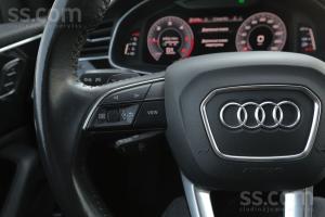 Blue Audi Q8 2019 in Riga, with an engine capacity of 3.00 L and mileage of 140 thousand km for 39990 €, photo 12 on AUTOMOTO.COM.LV