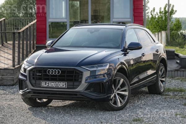 Синий Ауди Q8 2019 в Рига, объемом двигателя 3.00 л и пробегом 140 тыс. км за 39990 €, фото 1 на AUTOMOTO.COM.LV