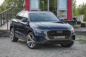 Zils Audi Q8 2019 Rīga, ar dzinēja tilpumu 3.00 L un nobraukumu 140 tūkst. km par 39990 €, foto 3 vietnē AUTOMOTO.COM.LV