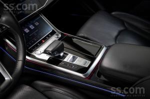 Blue Audi Q8 2019 in Riga, with an engine capacity of 3.00 L and mileage of 84 thousand km for 46500 €, photo 11 on AUTOMOTO.COM.LV