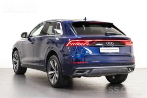 Blue Audi Q8 2019 in Riga, with an engine capacity of 3.00 L and mileage of 84 thousand km for 46500 €, photo 13 on AUTOMOTO.COM.LV