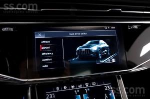 Blue Audi Q8 2019 in Riga, with an engine capacity of 3.00 L and mileage of 84 thousand km for 46500 €, photo 23 on AUTOMOTO.COM.LV