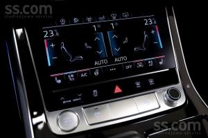 Blue Audi Q8 2019 in Riga, with an engine capacity of 3.00 L and mileage of 84 thousand km for 46500 €, photo 27 on AUTOMOTO.COM.LV