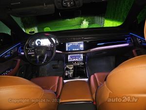 Blue Audi Q8 2019 in Tartu, with an engine capacity of 3.00 L and mileage of 111 thousand km for 44900 €, photo 36 on AUTOMOTO.COM.LV