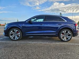 Blue Audi Q8 2019 in Tartu, with an engine capacity of 3.00 L and mileage of 111 thousand km for 44900 €, photo 3 on AUTOMOTO.COM.LV