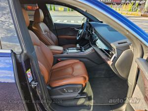 Blue Audi Q8 2019 in Tartu, with an engine capacity of 3.00 L and mileage of 111 thousand km for 44900 €, photo 11 on AUTOMOTO.COM.LV