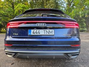Blue Audi Q8 2019 in Tartu, with an engine capacity of 3.00 L and mileage of 111 thousand km for 44900 €, photo 23 on AUTOMOTO.COM.LV