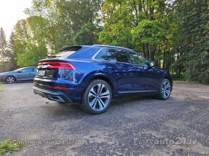 Blue Audi Q8 2019 in Tartu, with an engine capacity of 3.00 L and mileage of 111 thousand km for 44900 €, photo 25 on AUTOMOTO.COM.LV