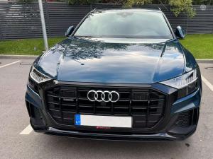 Zils Audi Q8 2020 Klaipėda, ar dzinēja tilpumu 2.97 L un nobraukumu 83 tūkst. km par 47500 €, foto 3 vietnē AUTOMOTO.COM.LV