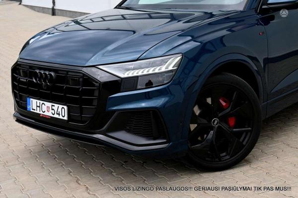 Zils Audi Q8 2020 Kretinga, ar dzinēja tilpumu 2.97 L un nobraukumu 96 tūkst. km par 48299 €, foto 5 vietnē AUTOMOTO.COM.LV